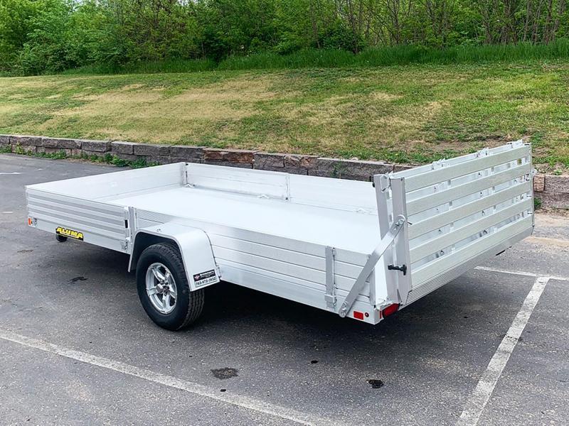 Aluma 8114 SR (81x14) Aluminum ATV Trailer - Side Ramps! | Near Me