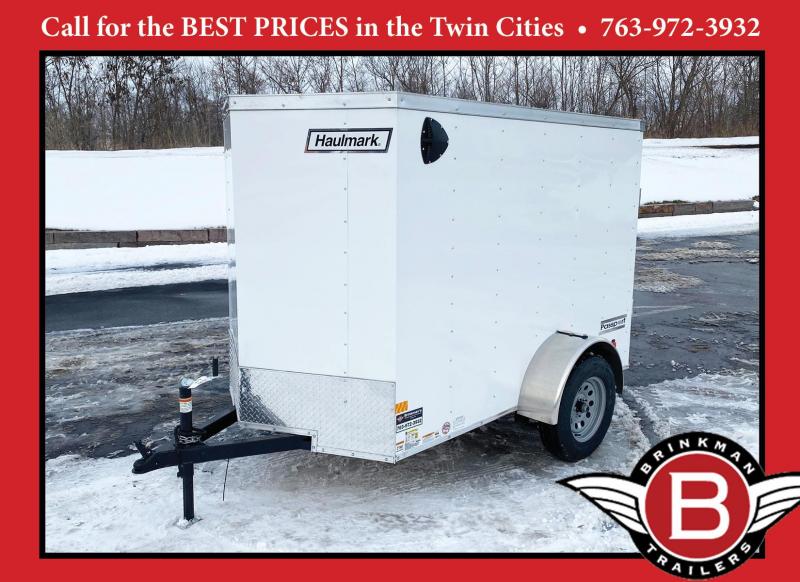 Haulmark 5x8 V-Nose Enclosed Trailer - 3500# Axle - SPECIAL | Near Me