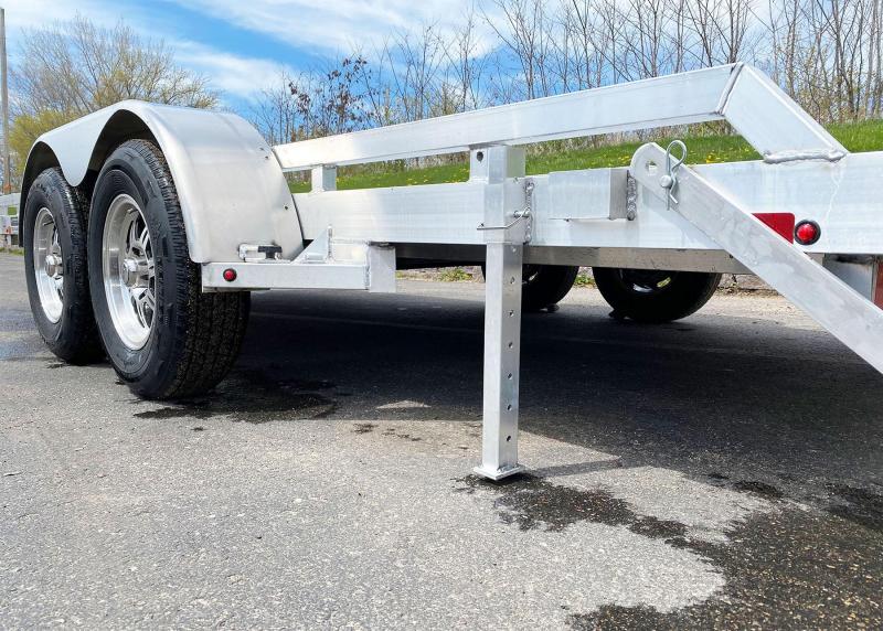 Aluma 7816 TA (78x16) Aluminum Utility Trailer - Bi-Fold Tailgate ...