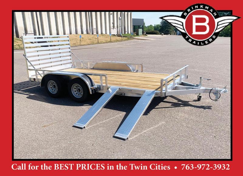 Aluma 8115 S-R (81x15) Aluminum ATV Trailer - Side Ramps! | Near Me