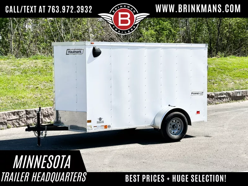 Haulmark 5x10 Passport Enclosed Trailer - 5'6" - Single Swing Door in ...