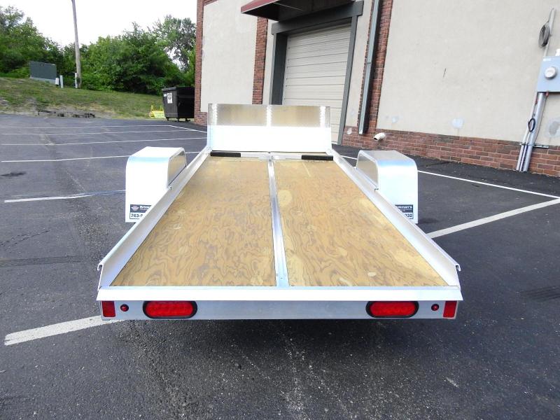Aluma 8605 (50"x10') Aluminum Tilt Bed Snowmobile/ATV Trailer in Delano ...