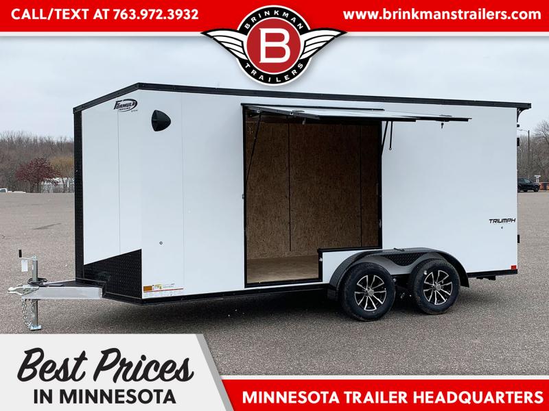 Steel & Aluminum Enclosed Cargo Trailers For Sale | Brinkman's Trailers ...