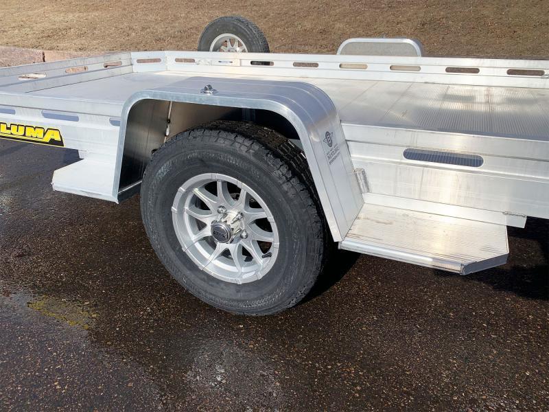 Aluma 7712H Aluminum Trailer-Bi-fold Rear Ramp! in Delano, MN | Trailer ...