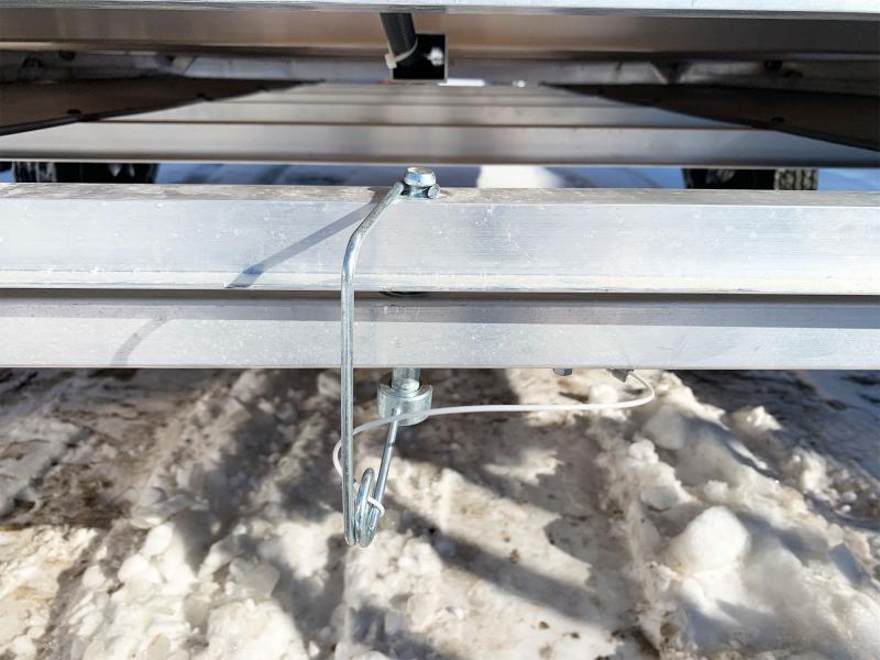 Aluma 8612D Snowmobile/ATV Trailer- 2 Place Snowmobile Trailer- Salt ...