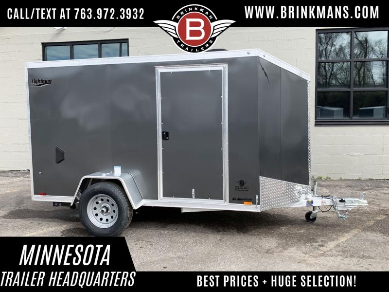 Lightning 5x10 Aluminum Enclosed Trailer - Rear Ramp! in Delano, MN ...