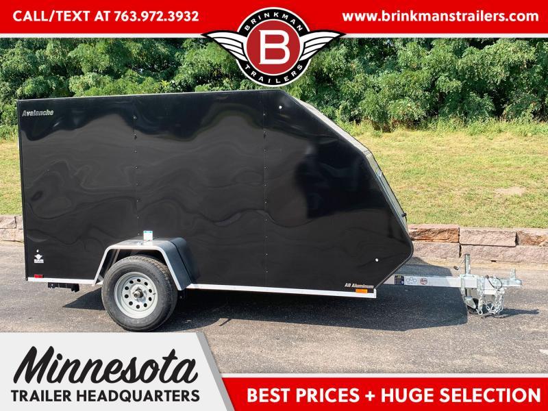 Lightning 5.5x11 Aluminum Enclosed Single Place Snowmobile/ Motorcycle ...