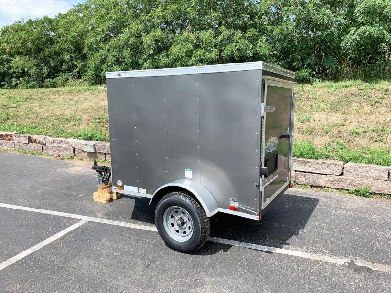 Continental Cargo 4x6 Enclosed Trailer - V-Nose Front! in Delano, MN ...