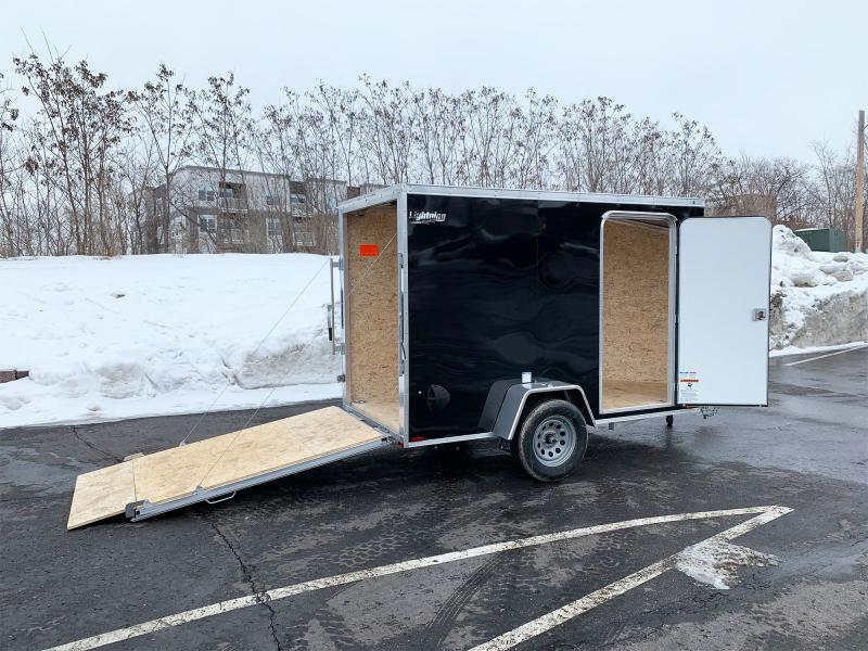 Lightning 5x10 Aluminum Enclosed Trailer - Ramp Door! in Delano, MN ...