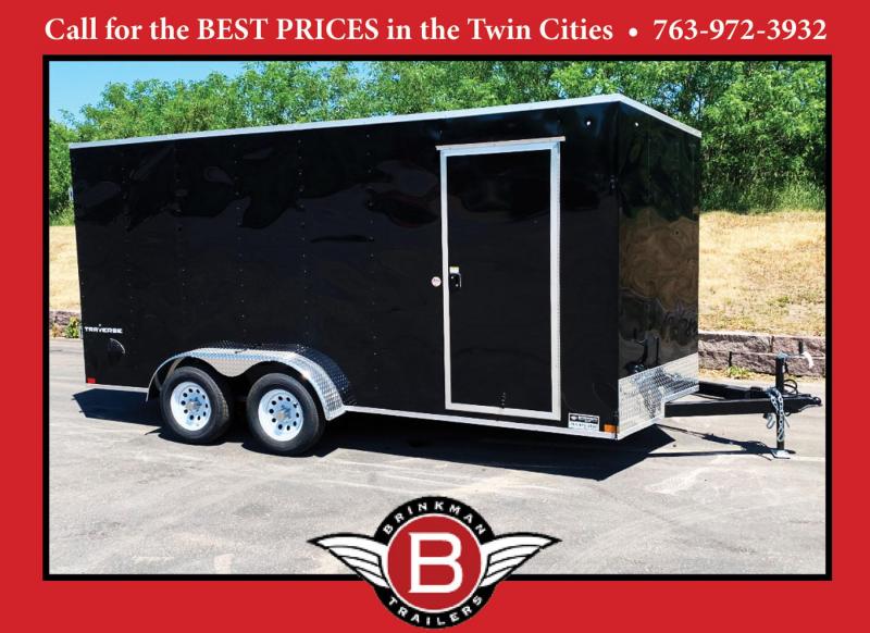 Formula 7x16 Traverse Enclosed UTV Trailer - 7' Int. - Rear Ramp! | Near Me