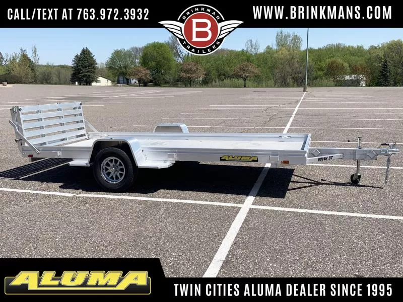 Aluma 6814H Open Utility Trailer w/ Bi-Fold Rear Tailgate! in Delano ...