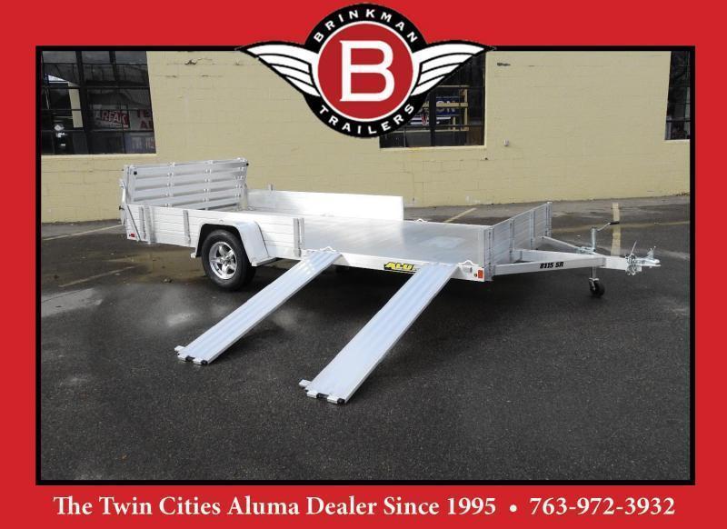 Aluma 8115 SR Open Utility Aluminum - UTV / ATV - Bi-Fold Ramp! in ...