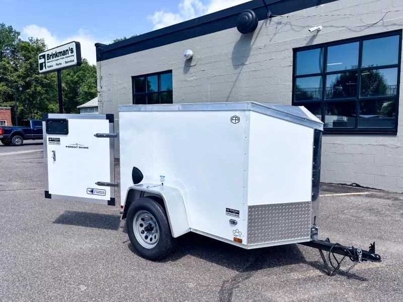 Continental Cargo 4x6 Enclosed Trailer - V-Nose Front! in Delano, MN ...