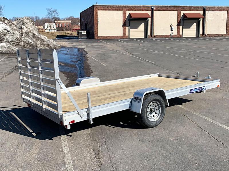 Aluma 7814 ESW (78x14) Aluminum Utility Trailer - Wood Bed! in Delano ...