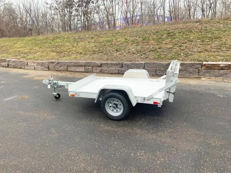 Aluma 486 Aluminum Utility Trailer - Bi-fold Rear Ramp! in Delano, MN ...