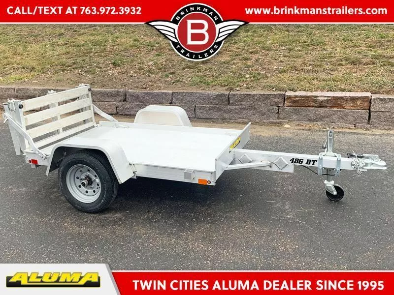 Aluma 486 Aluminum Utility Trailer - Bi-fold Rear Ramp! in Delano, MN ...