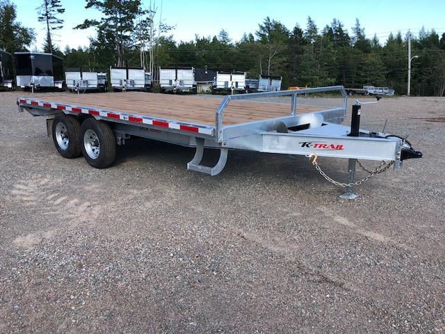 2023 K Trail Deck over 8 1/2 x 16 Flatbed Trailer 5 ton in Louisdale ...