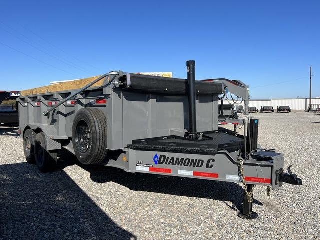 2024 Diamond C Trailers LPT 210 PKG 16 X 82 Dump Trailer in Van Alstyne ...