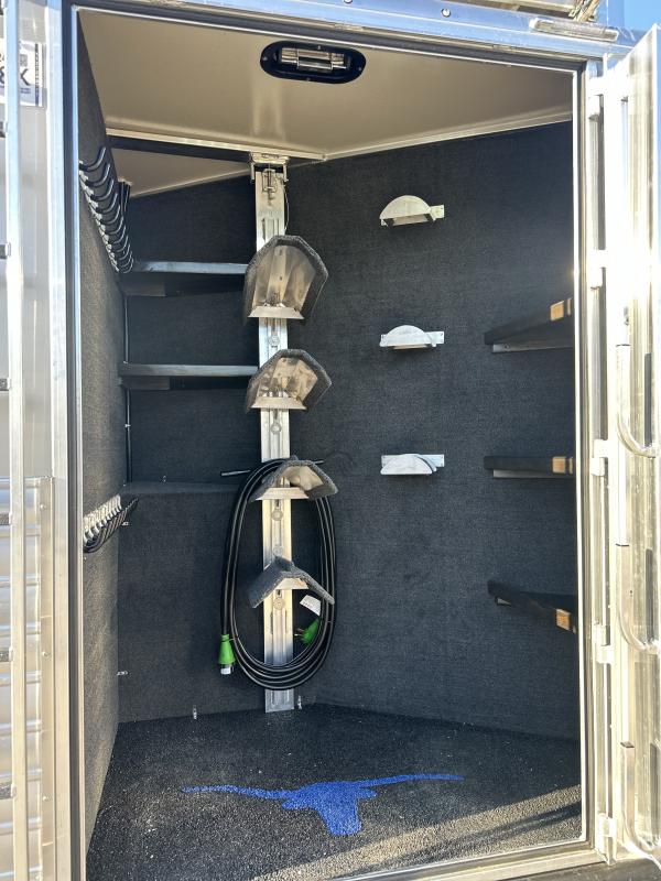 2025 Hart Trailers NFR SHOW TRAILER 4H 18'6 SW Slide Out Side Load ...