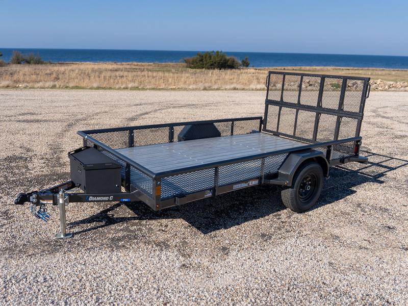 Diamond C 6 x 10 3.5K Utility Trailer w/Expanded Metal Sides PSA in ...