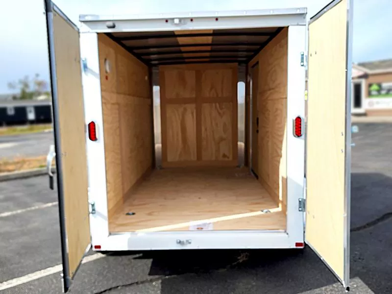 Carry-On 6 x 12 7K Radius Front Flat Roof Tandem Axle Cargo Trailer in ...