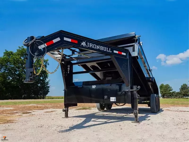 Iron Bull 7x16 14K 48 inch GN Gooseneck Dump Trailer - DTG in Woodland ...
