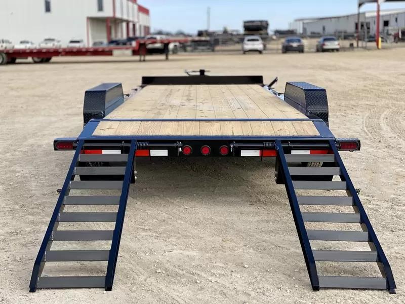 Iron Bull 7x20 14K Equipment Trailer - 8 inch I-Beam - EWB - Slide In ...