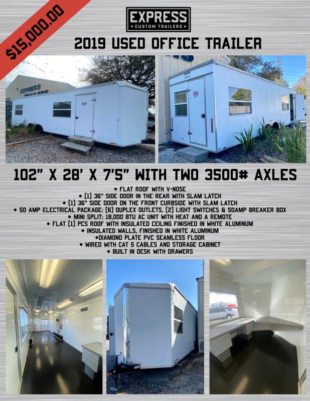 2019 Express Trailers ~ 28' Office Trailer in Clearwater, FL | Trailer ...