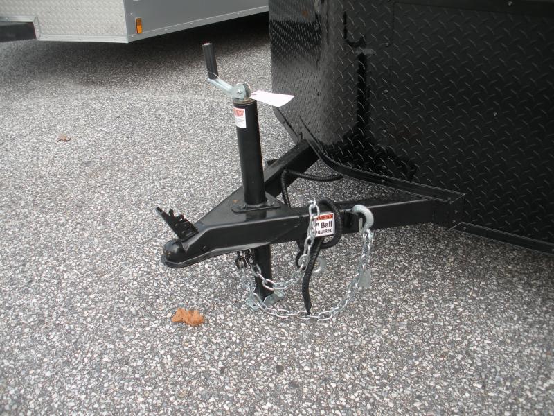 2023 Arising 6' X 12' 3K Black Out Enclosed Motorcycle Cargo Trailer in ...