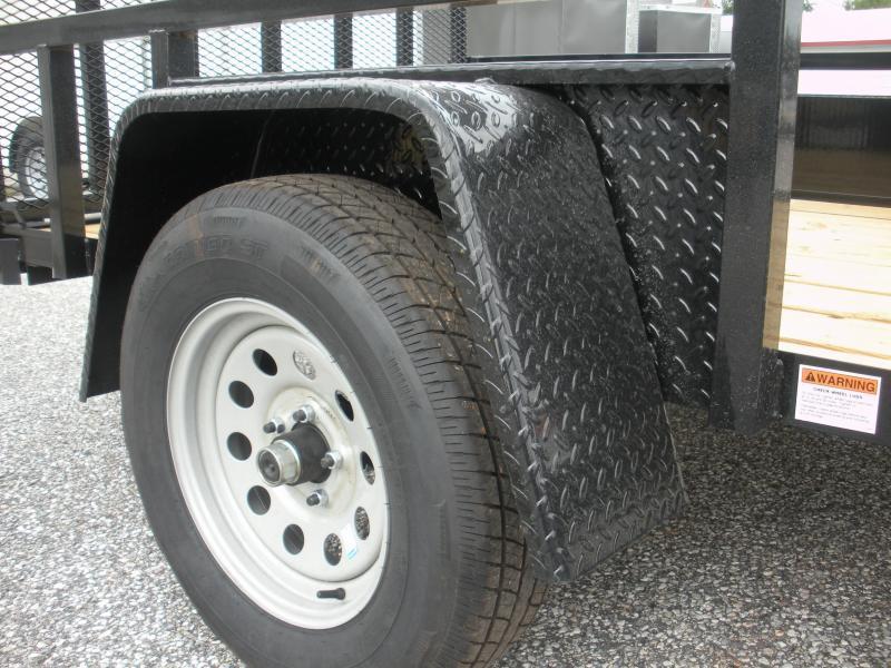 2021 Quality Steel and Aluminum 62" X 10' 3K Tube Steel Utility Trailer ...