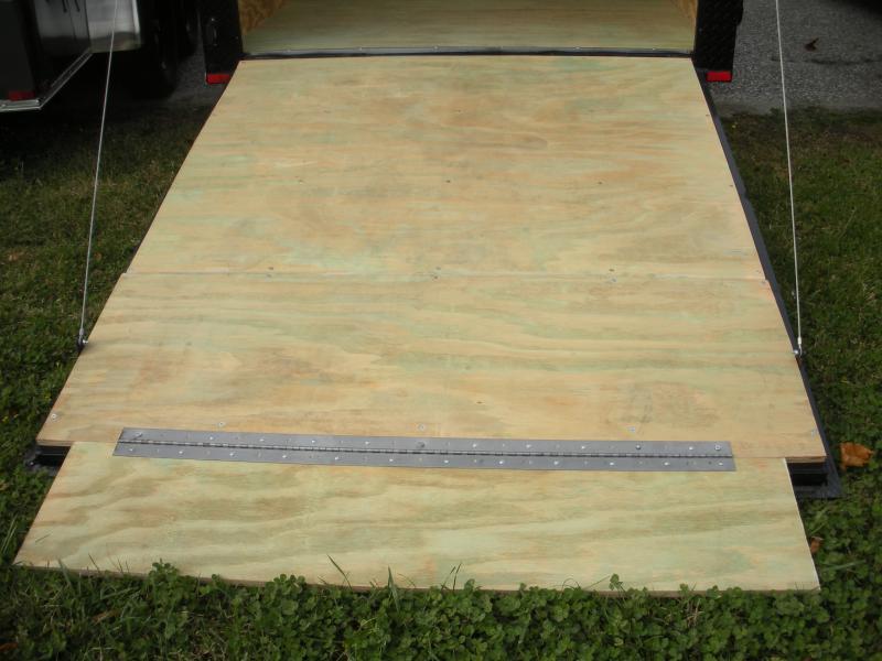 2023 Arising 6' X 12' 3K Enclosed Motorcycle Cargo Trailer in White ...