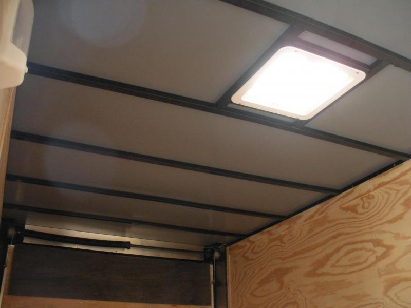 CURRENTLY UNAVAILBLE 2021 Anvil 7' X 14' X 7' Slanted V Nose "Black ...