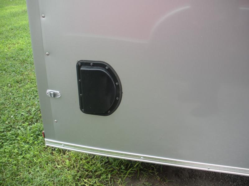 2023 MCTL 7' X 16' X 7' Hght. Silver Enclosed Cargo Trailer in White ...