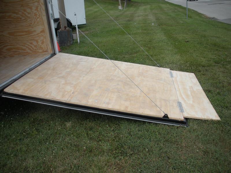 2023 MCTL 7' X 16' X 7' Hght. Silver Enclosed Cargo Trailer in White ...
