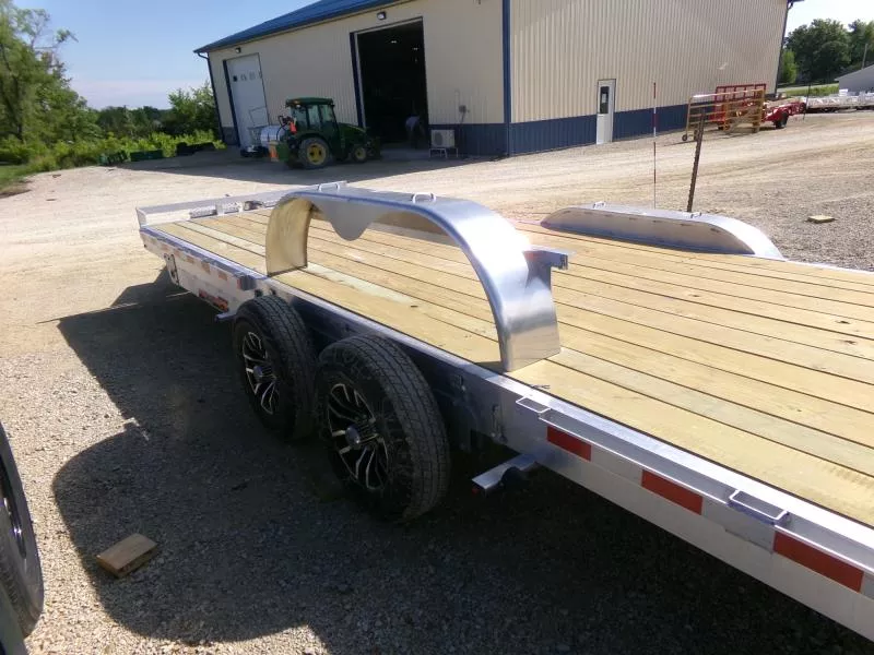 2025 H and H Trailer 82 x 22 Aluminum Electric Tilt Speed Loader Car ...