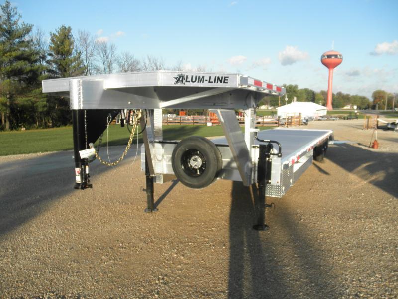 2022 Alum-Line 35 ft Aluminum Hotshot 20K Deckover Trailer in Nashua ...