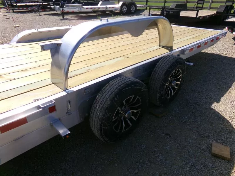 2025 H and H Trailer 82 x 22 Aluminum Electric Tilt Speed Loader Car ...