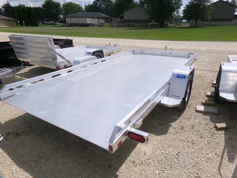 2026 Aluma 78 x 14 Tilt Single Axle with Slotted Rails and 2990 lb ...