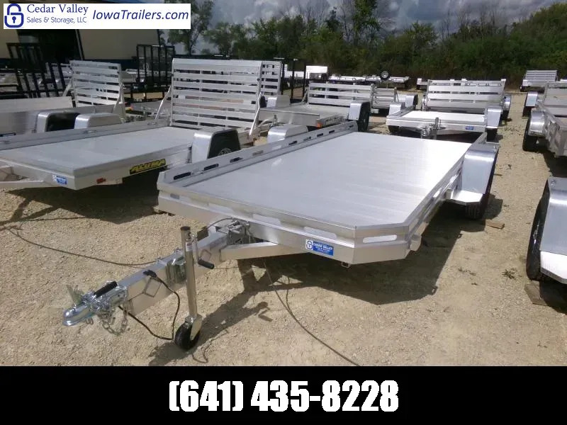 2026 Aluma 78 x 14 Tilt Single Axle with Slotted Rails and 2990 lb ...