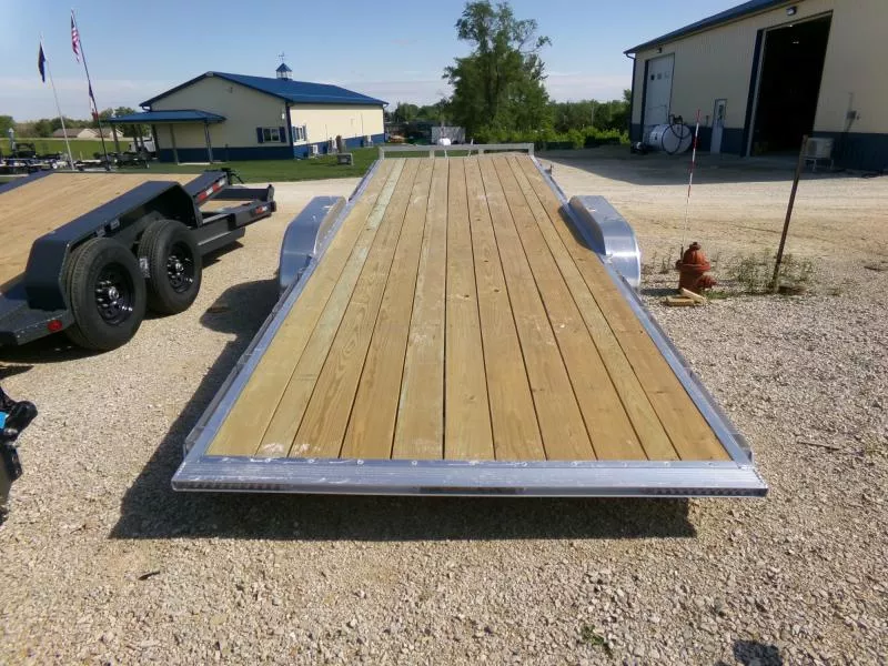 2025 H and H Trailer 82 x 22 Aluminum Electric Tilt Speed Loader Car ...