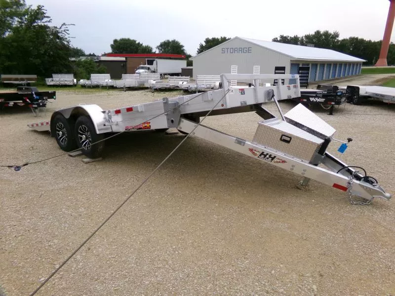 2026 H and H Trailer 82 x 20 Aluminum Electric Tilt Speed Loader, 10K ...
