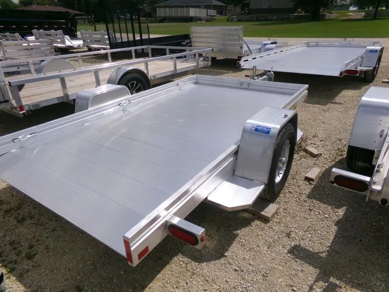 2026 Aluma 68 x 10 Single Axle Tilt with 2,200 lb. GVWR Utility Trailer ...