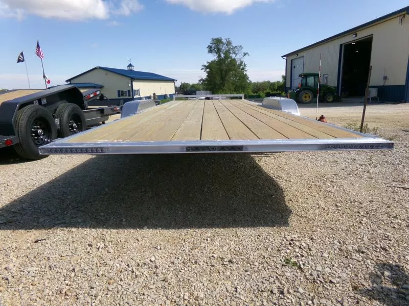 2025 H and H Trailer 82 x 22 Aluminum Electric Tilt Speed Loader Car ...