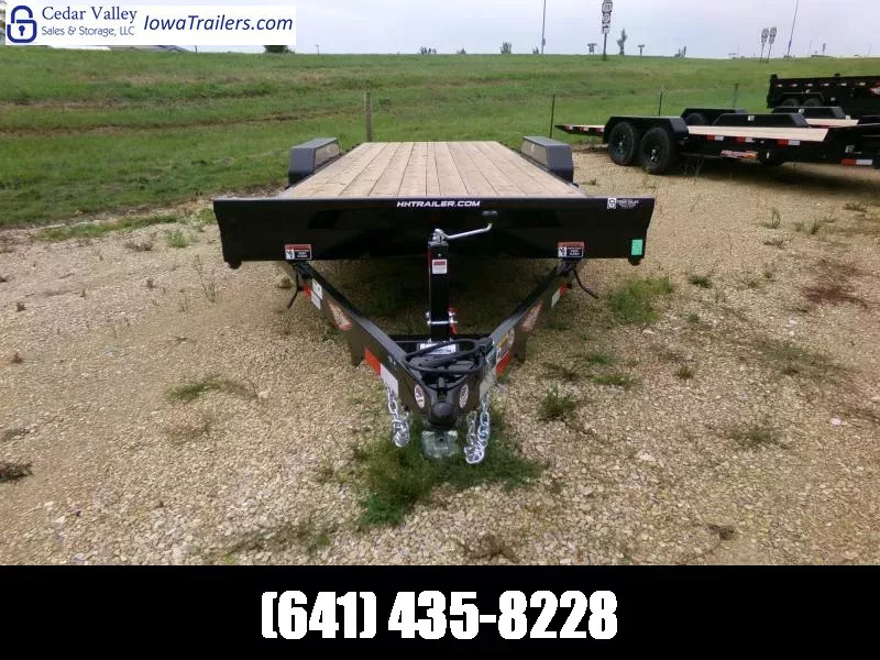 2026 H and H Trailer 82 x 22 Manual Tilt Speed Loader Car Hauler with ...