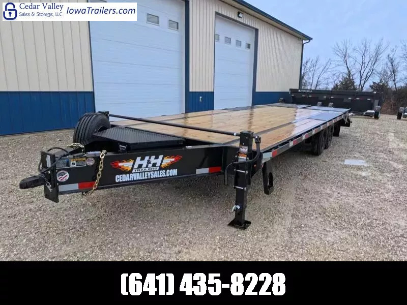 2026 H and H Trailer 102 x 20+5 Low Profile Dovetail with 8,000 lb ...