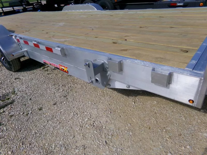 2025 H and H Trailer 82 x 22 Aluminum Electric Tilt Speed Loader Car ...