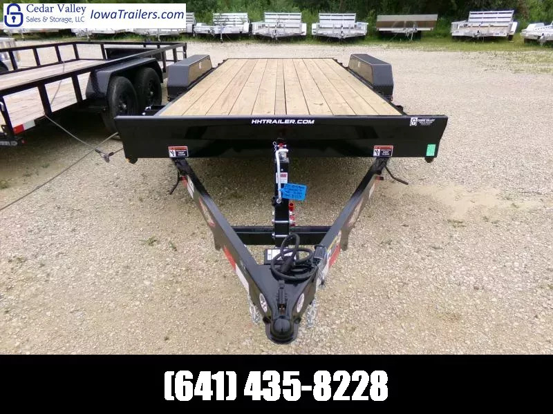 2025 H and H Trailer 82 x 18 Manual Tilt Speed Loader Car Hauler, 7K ...