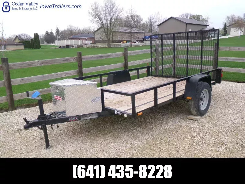 2018 G-Force Trailers USED-78" x 10' Utility Trailer, 2990# GVWR-1000 ...
