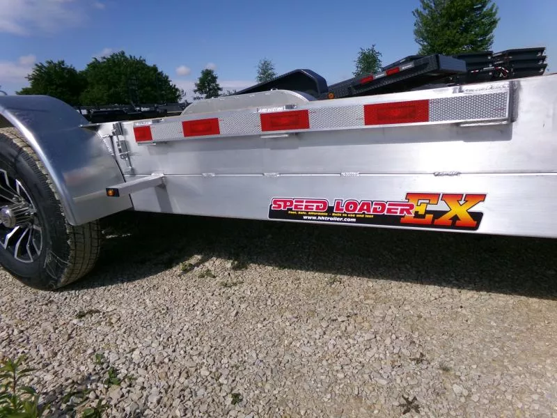 2025 H and H Trailer 82 x 22 Aluminum Electric Tilt Speed Loader Car ...