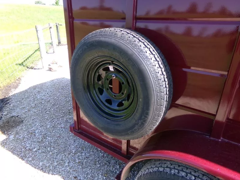 2026 S&S Manufacturing 6 x 16 x 6' 6" Bumper Stock Trailer-7K GVWR ...